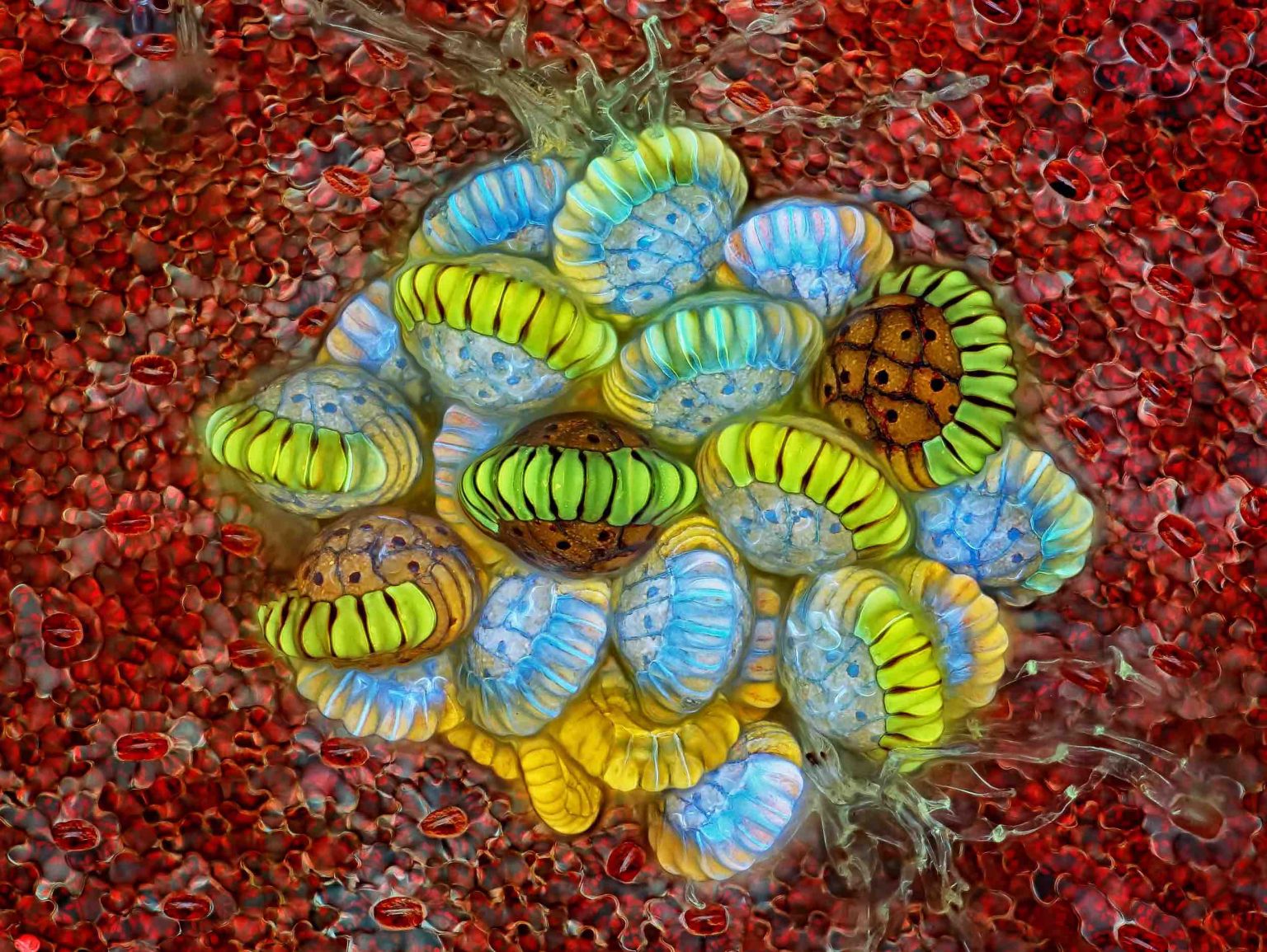 Fern Spores Under a Microscope - Rs' Science