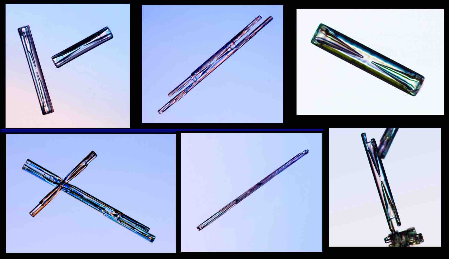 Look at snowflakes under the microscope - Rs' Science